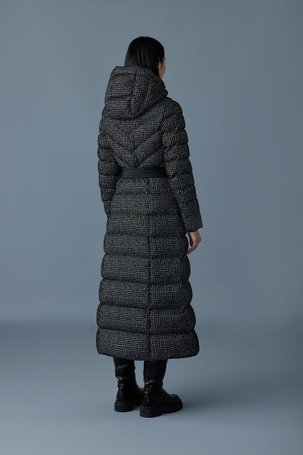 Calina-FLP, flocked down maxi coat | Mackage® Canada