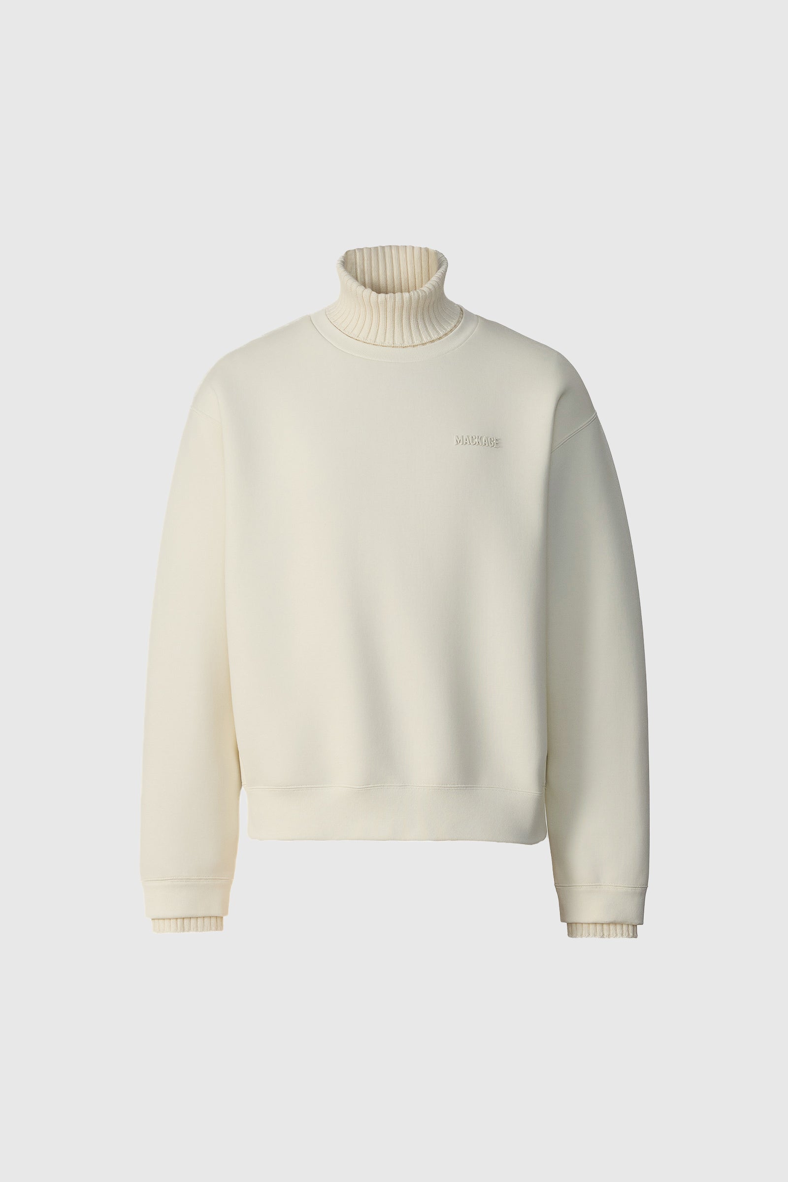LEGEND Knit Cotton-Blend Turtleneck Sweater for Men | Mackage® CA