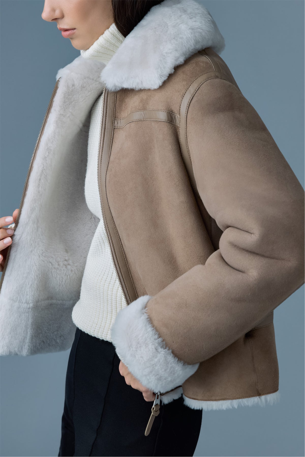 Shearling Jackets for Women | Mackage® CA Official Site